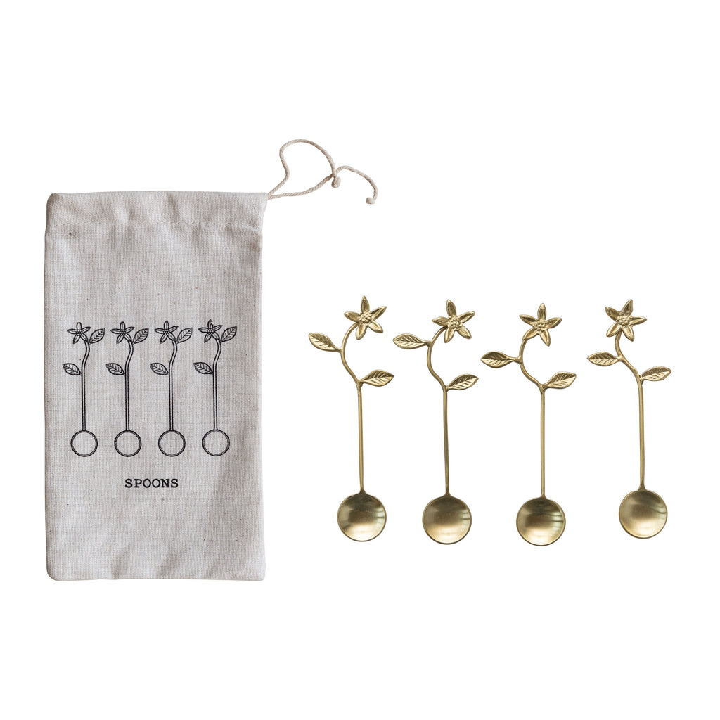 Mini Brass Stir Spoons– Lamb & Co.